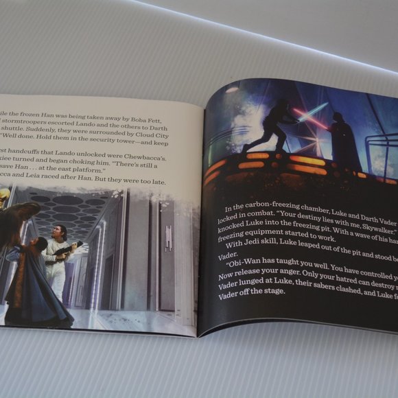 Disney | Toys | Star Wars Read Along Storybook Cd Empire Kids Book ...